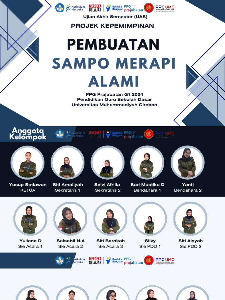 Kelompok 1 Uas Projek Kepemimpinan PDF | PDF