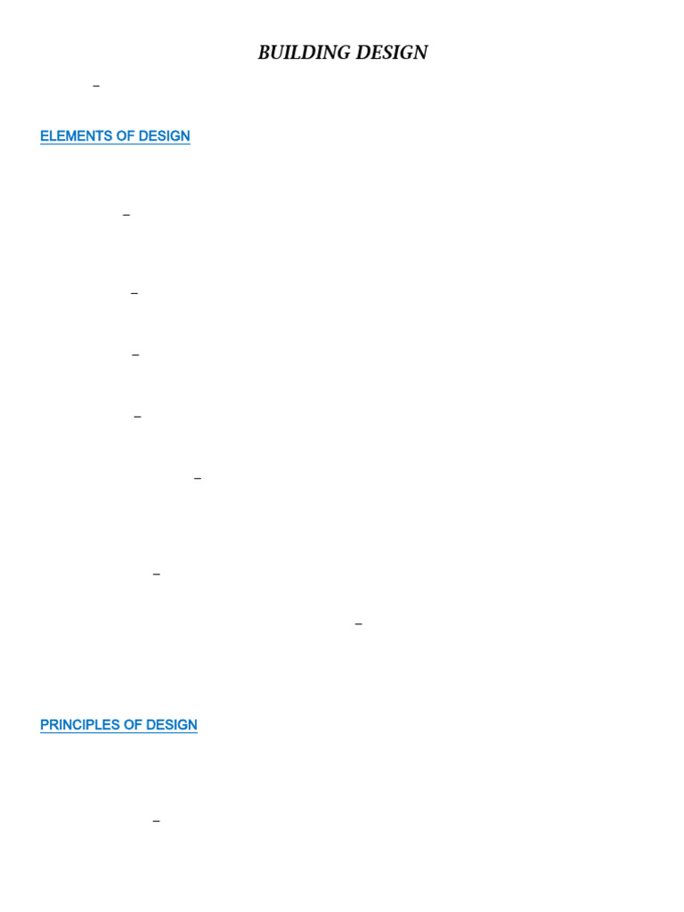 1.1 Building Design Architectural | PDF