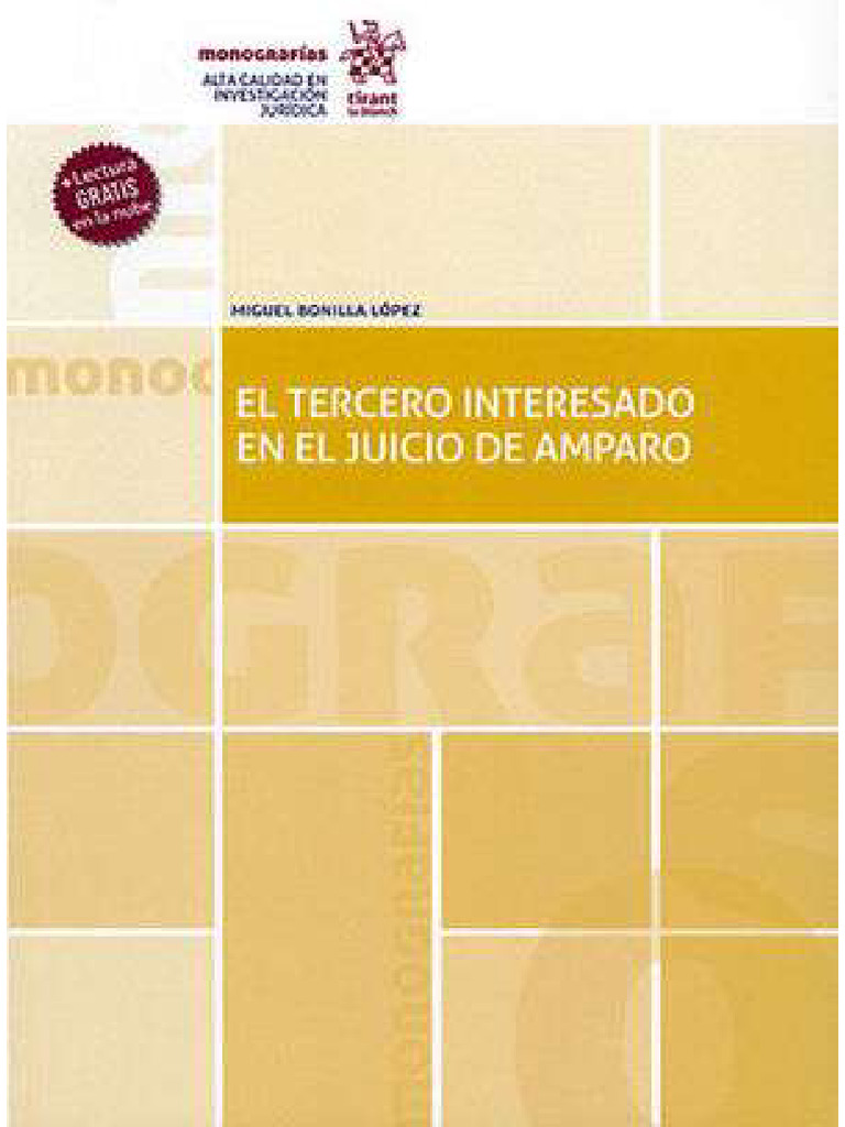 El Tercero Interesado en El Juicio de Amparo | PDF