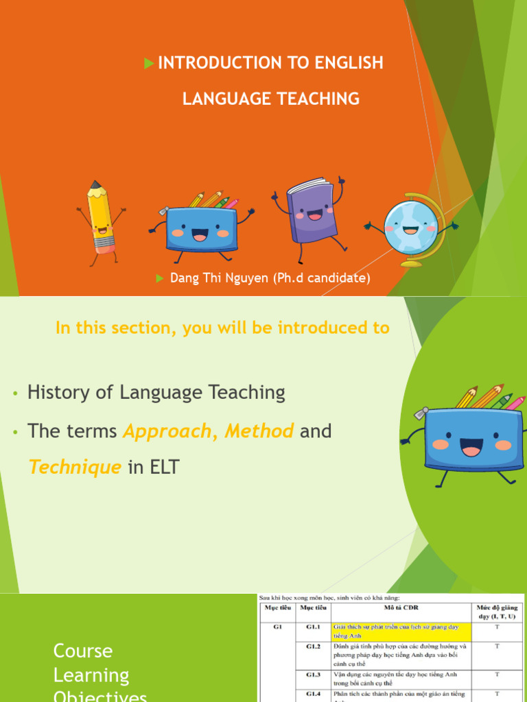 Introduction To Language Teaching | PDF