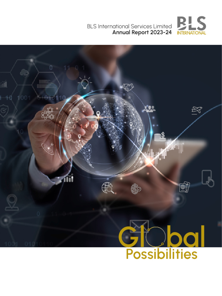 BLS International Annual Report Financial Year 2023-24 | PDF
