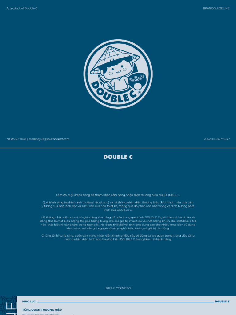 Double C Brand Guidelines 2022 | PDF | Vietnam | Vietnamese People