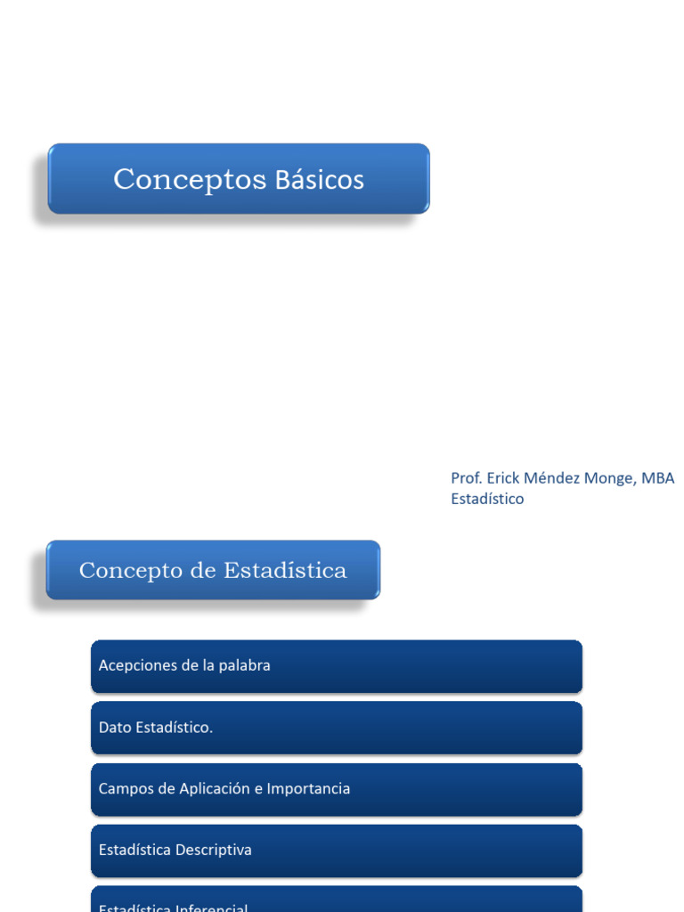 Tema 1 - Conceptos Básicos | PDF