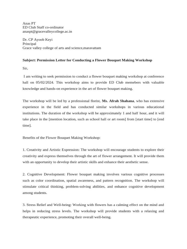 ED PRGM 04 Letter | PDF