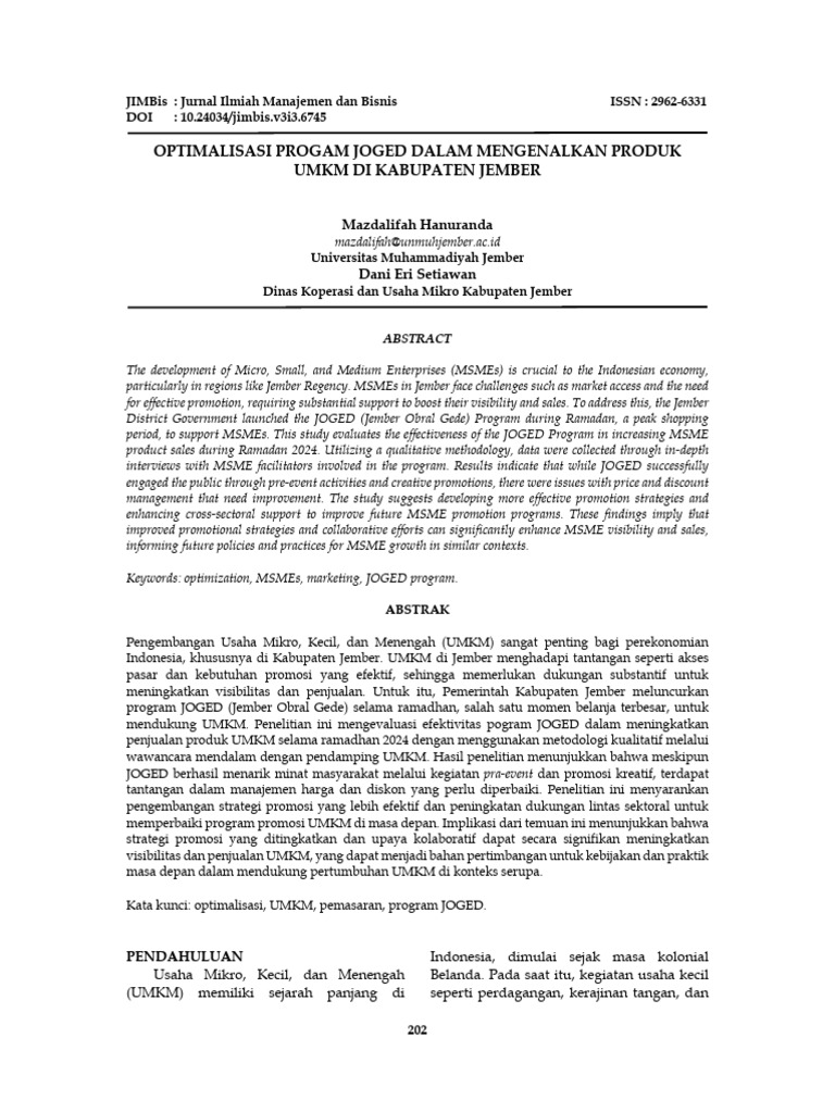 6745-File Utama Naskah-13448-1-10-20240913 | PDF | Bisnis