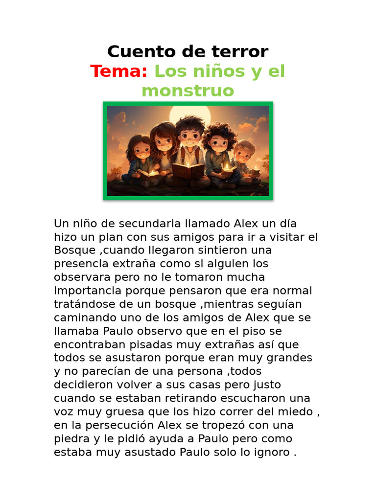 Cuento de Terror | PDF