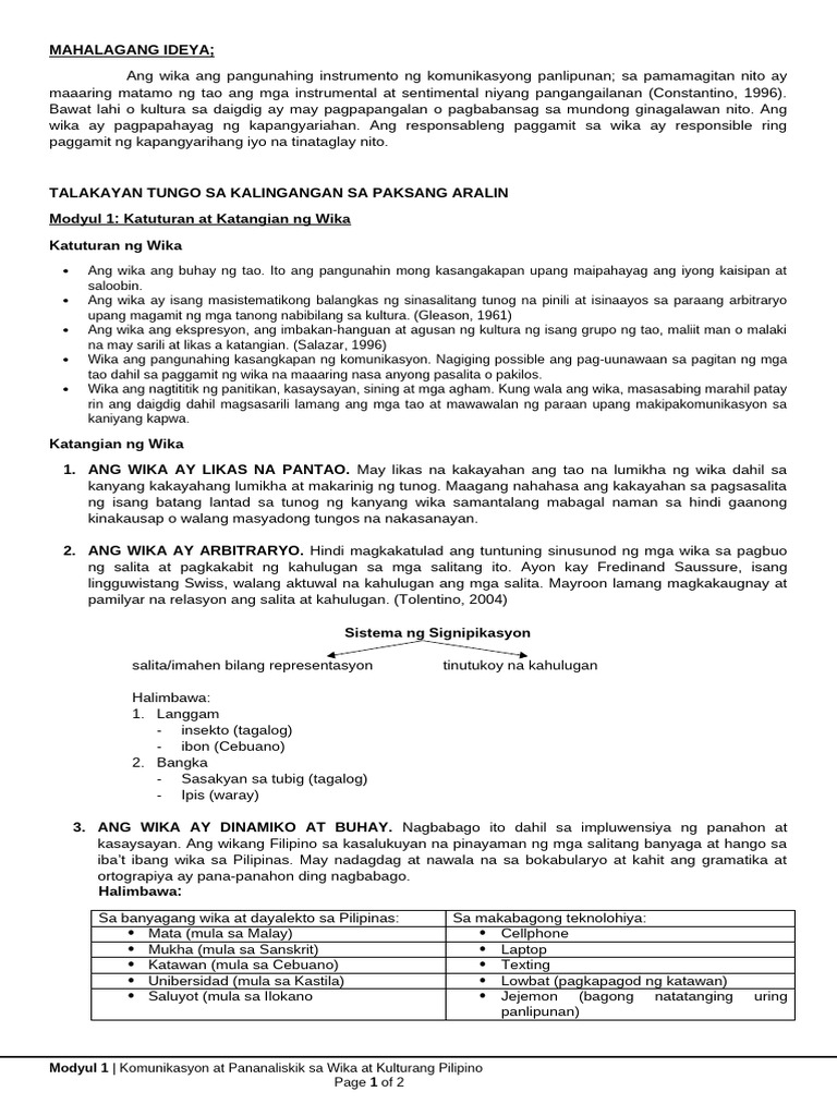 KOMPAN-Modyul-1 | PDF