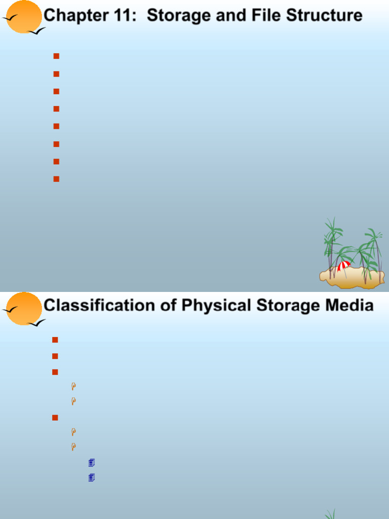 CH11 - Storage and File Structure | PDF