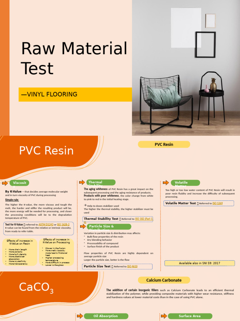 Raw Material Test | PDF