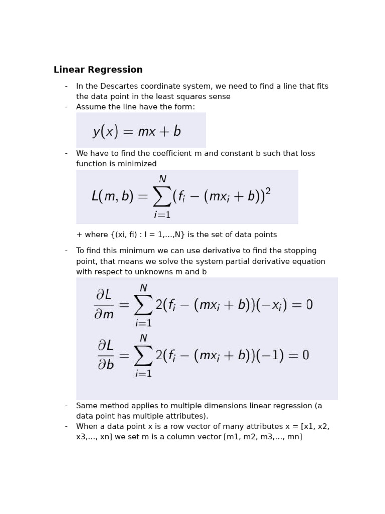 Linear Regression | PDF | Teaching Methods & Materials | Computers