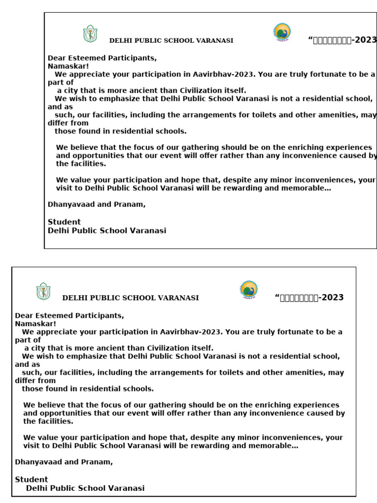 Copy of Letter | PDF