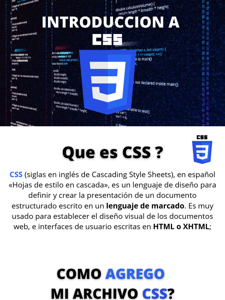PRESENTACION A CSS | PDF
