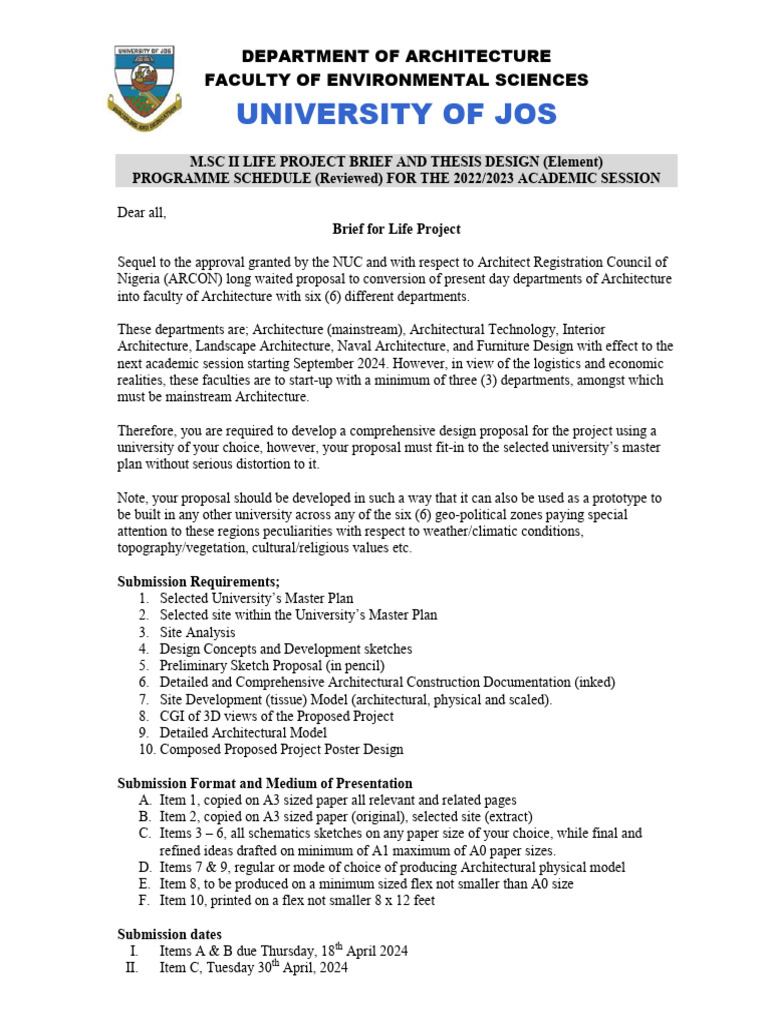 2nd Brief and Jury Schedule | PDF