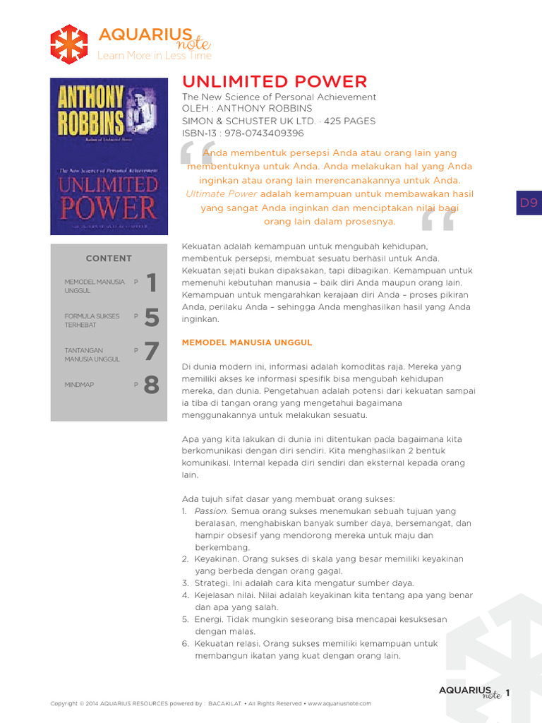 09 Unlimited Power | PDF