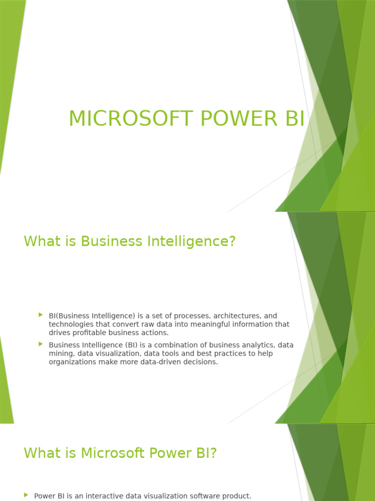 Power Bi PPT Ab | PDF