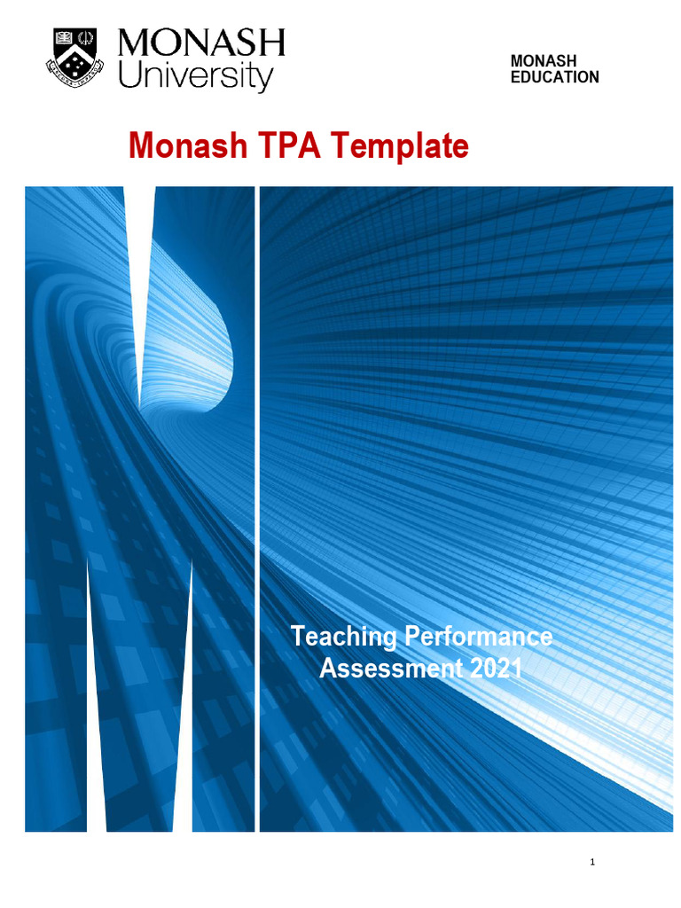 Monash TPA Part 1 Example Year 7 Spelling | PDF