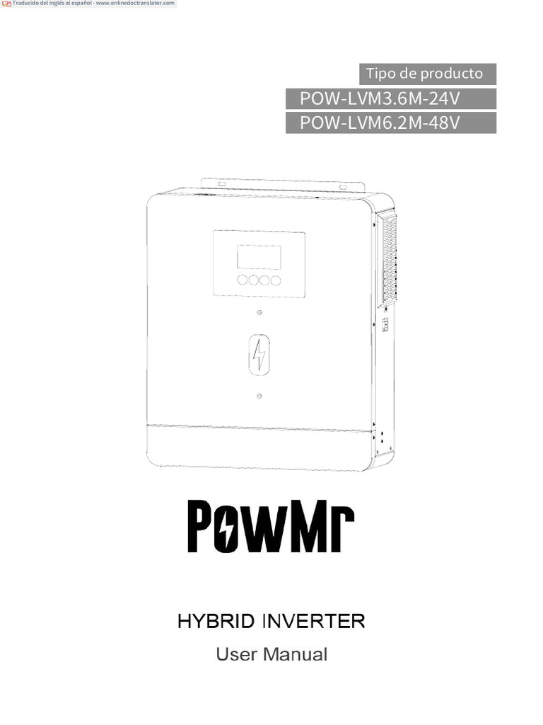 POW-LVM3 6M-24V - en Es | PDF