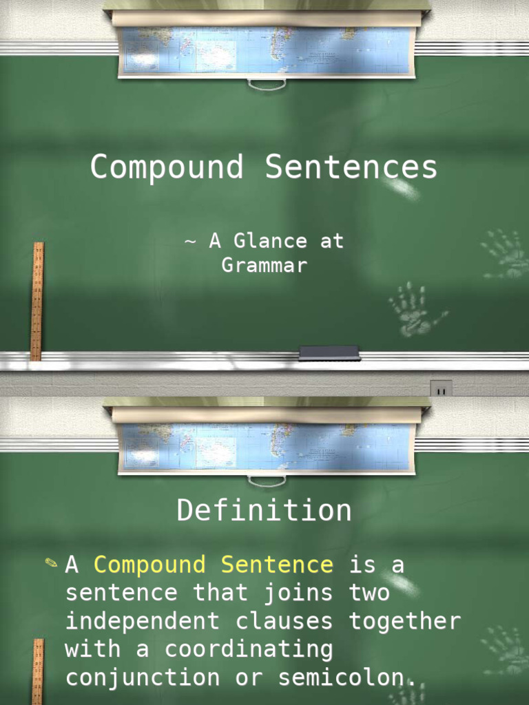 Compound Sentences | PDF