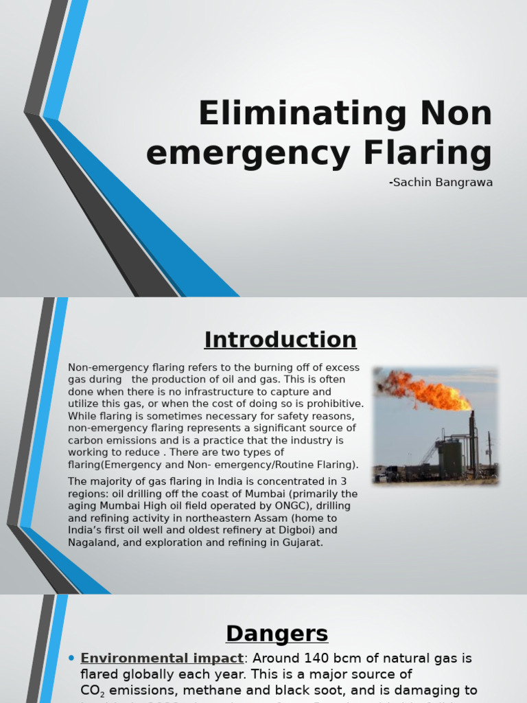 Gas Flaring | PDF