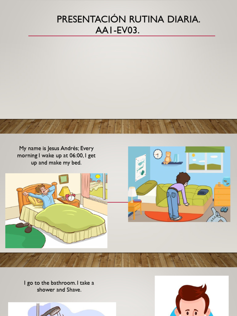Presentacion Rutina Diaria | PDF