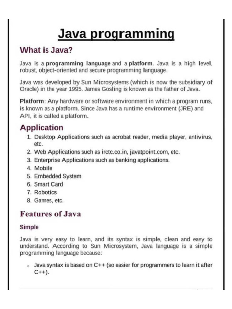 Java Programming | PDF