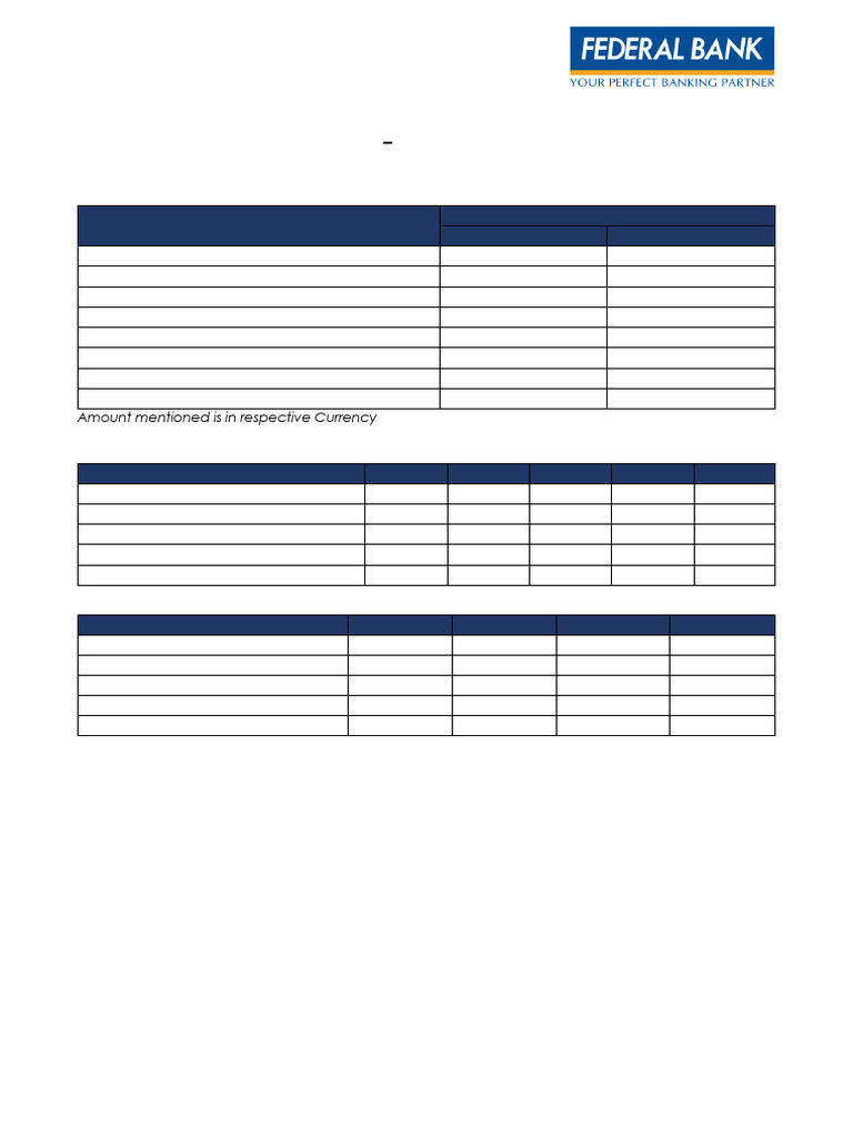 Interest Rates - FCNR (B) Deposits | PDF