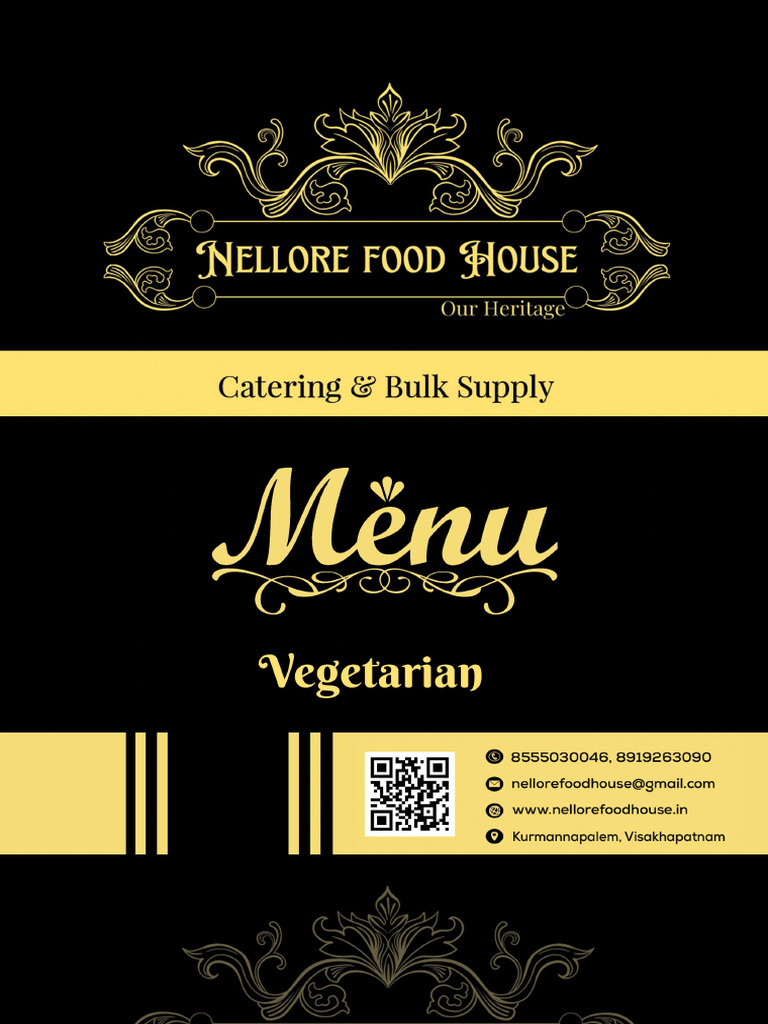 NFH Veg Menu Price | PDF