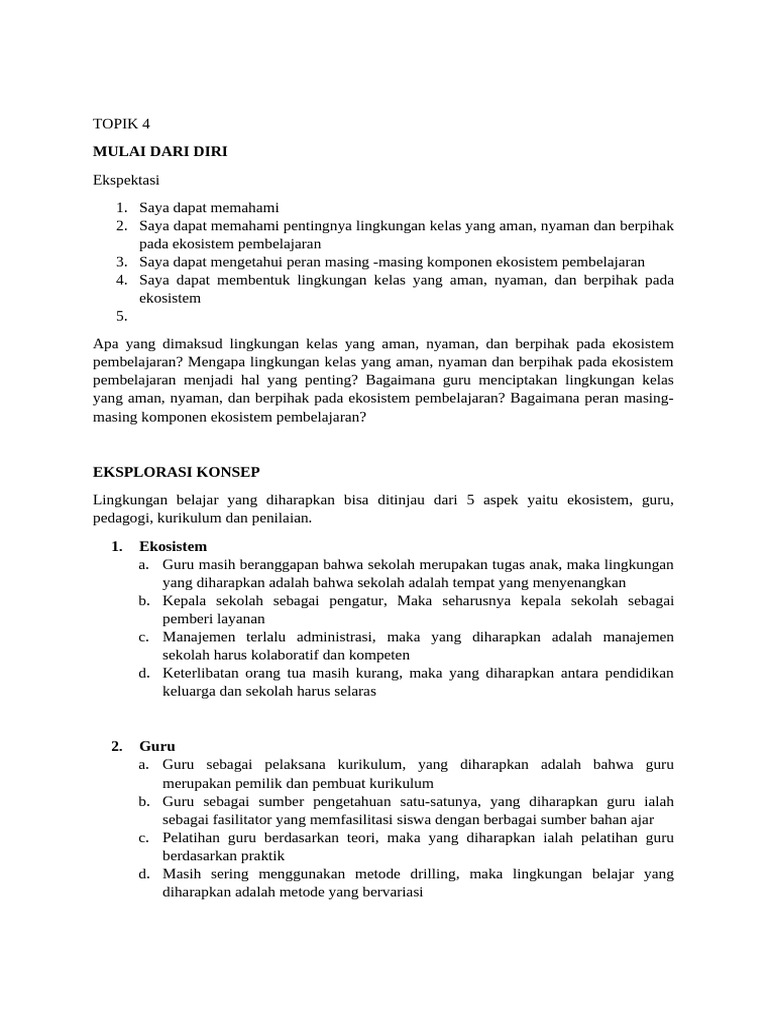 Topik4-Mulai Dari Diri | PDF