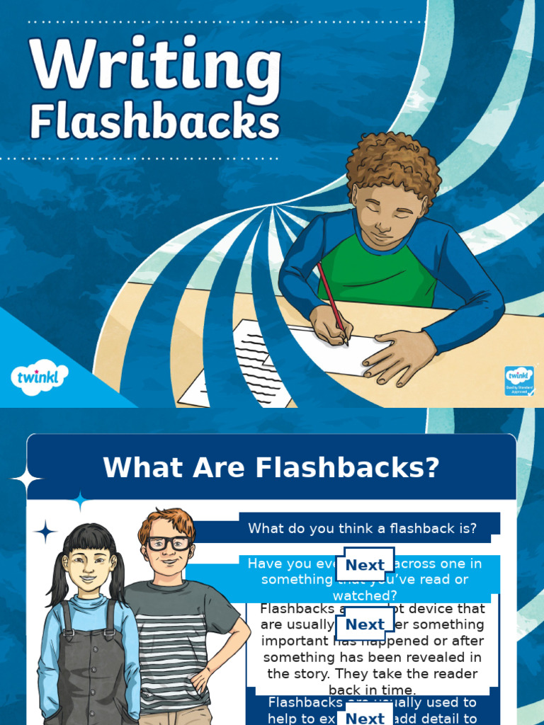 UKS2 Writing a Flashback - PowerPoint | PDF