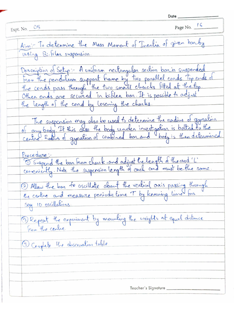 Applied mech expt 5 nit Agartala | PDF