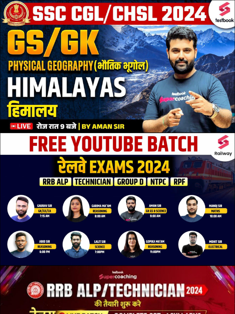 Himalayas 9PM GK | PDF
