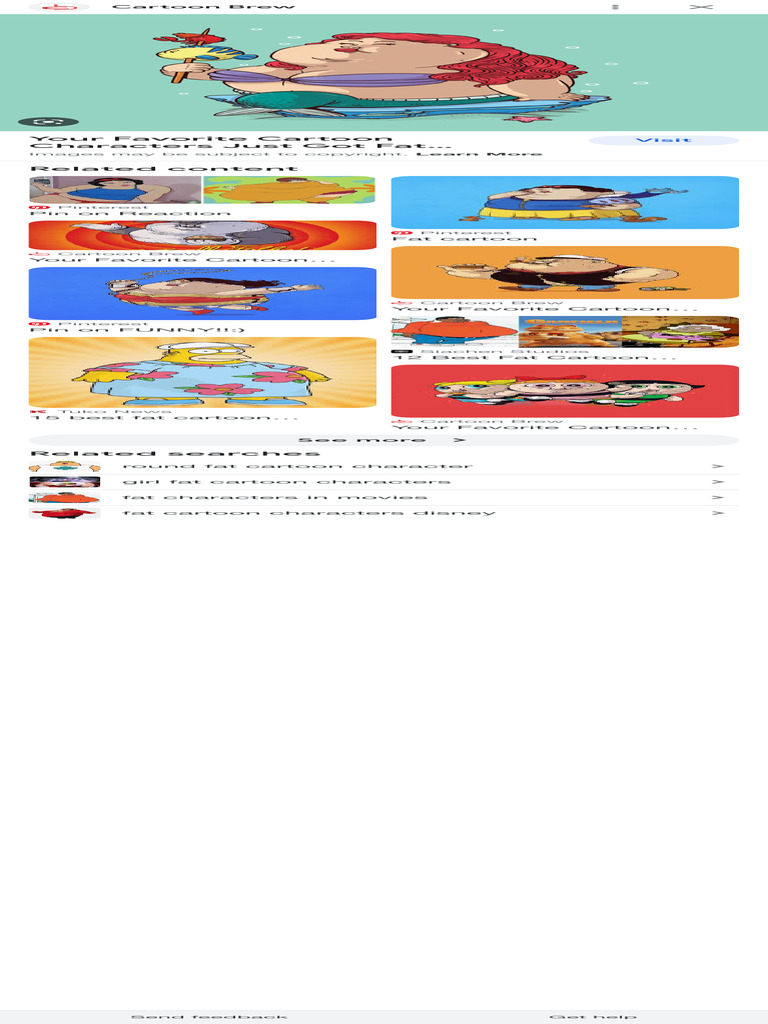 Fat Cartoon Character Smushed - Google Search | PDF