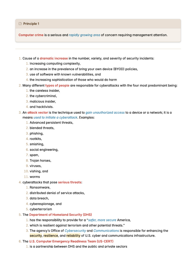 BA 511 Chapter 2 Summary | PDF