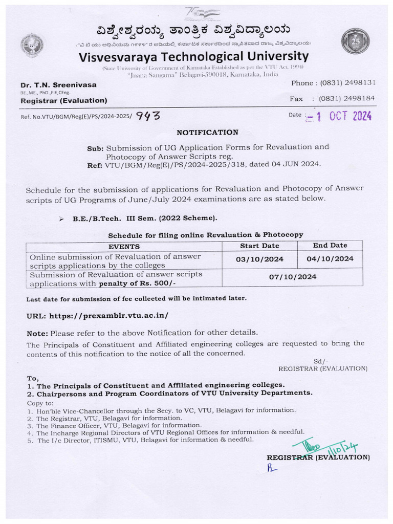 UG III Sem RV | PDF