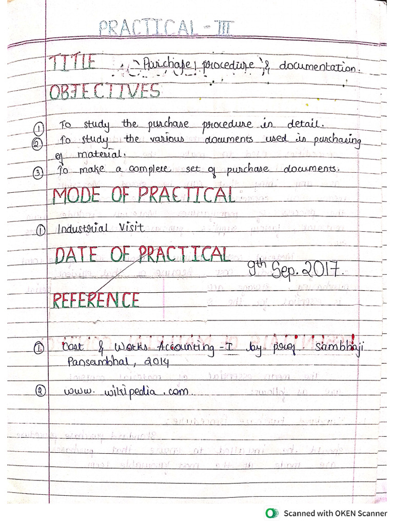 Purchase Procedure | PDF