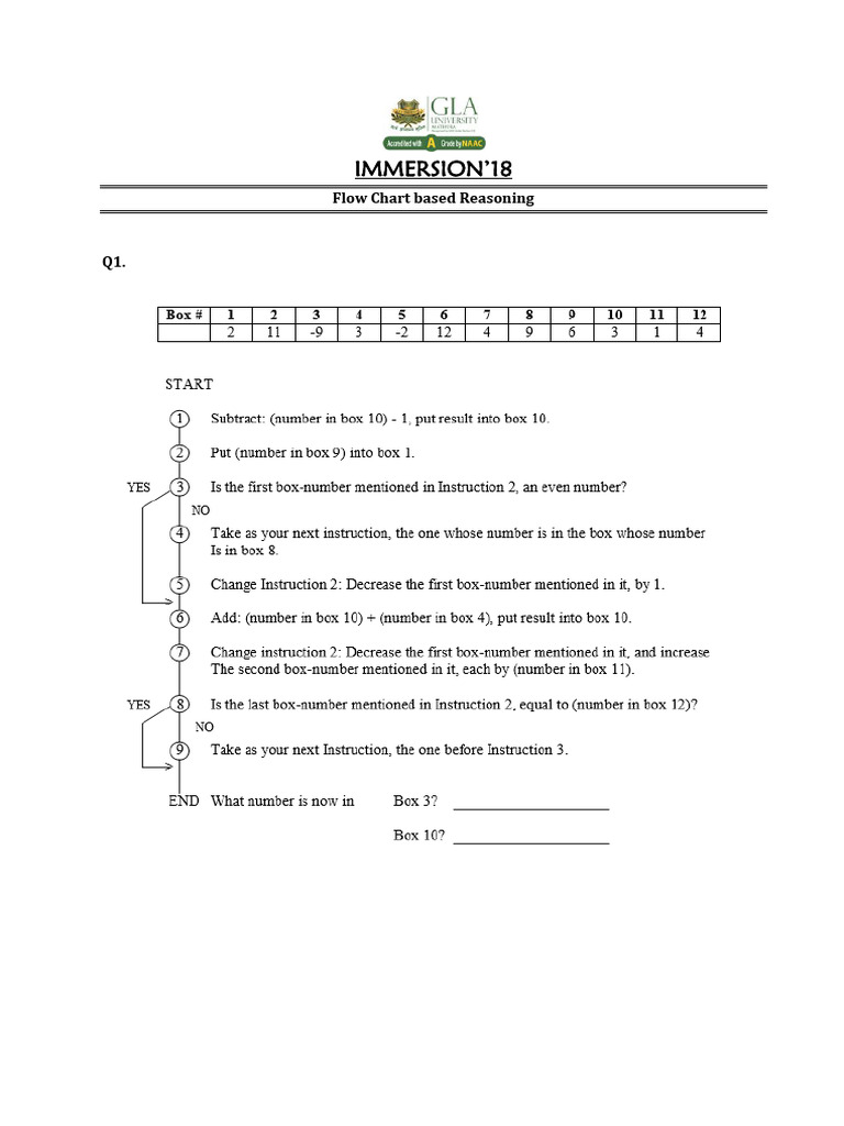 Flow Chart Based Reasoning | PDF
