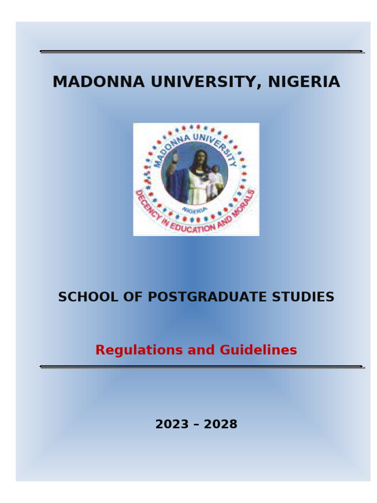 Regulations and Guidelines | PDF