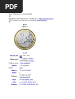 Inforeuro | PDF | Euro | Foreign Exchange Market