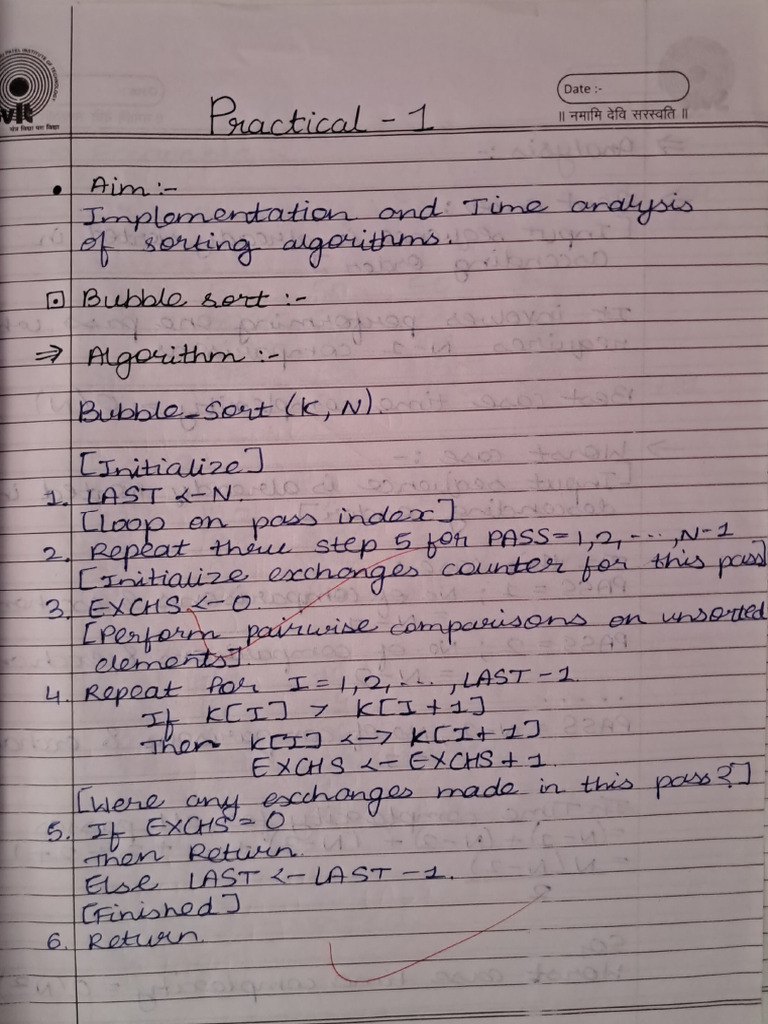 ADA (Practical-1) | PDF