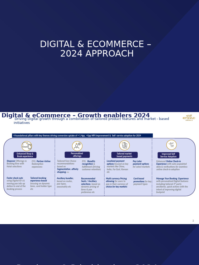 EComm (2024) - Feature Roadmap | PDF
