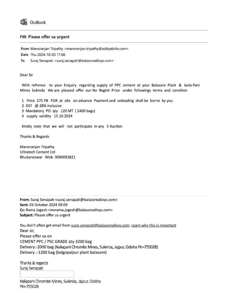 Ultratech Cement Ltd | PDF