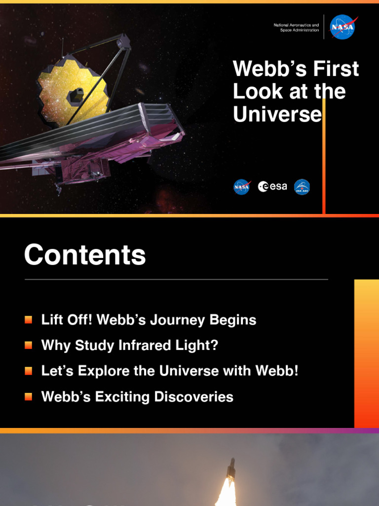 STScI J Webb First Images Presentation | PDF