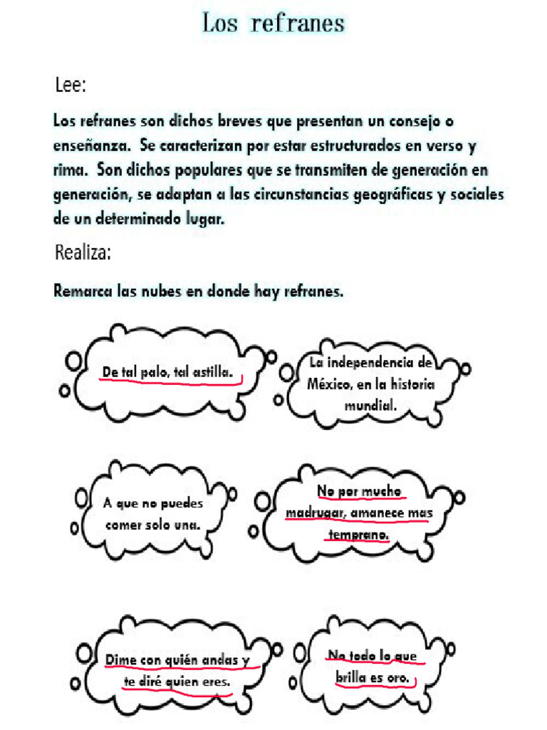 2 Los Refranes | PDF