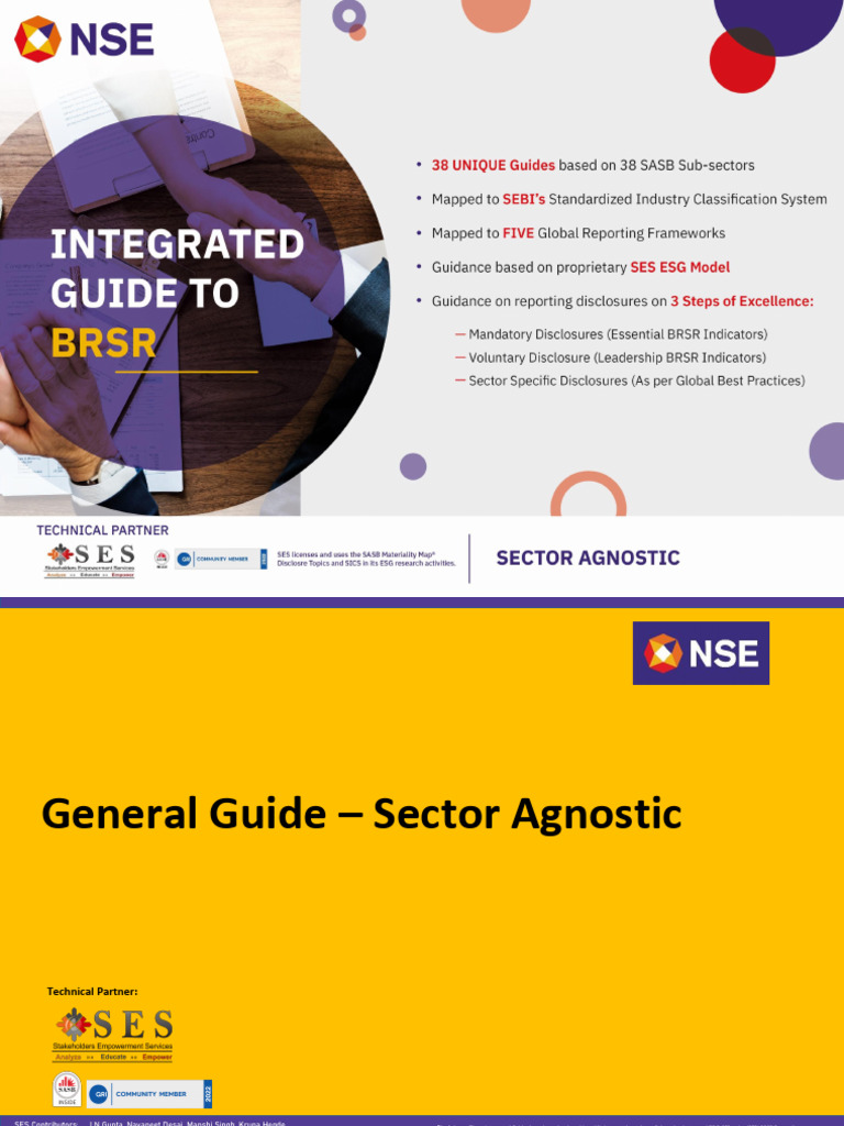 Nse BRSR Guide | PDF