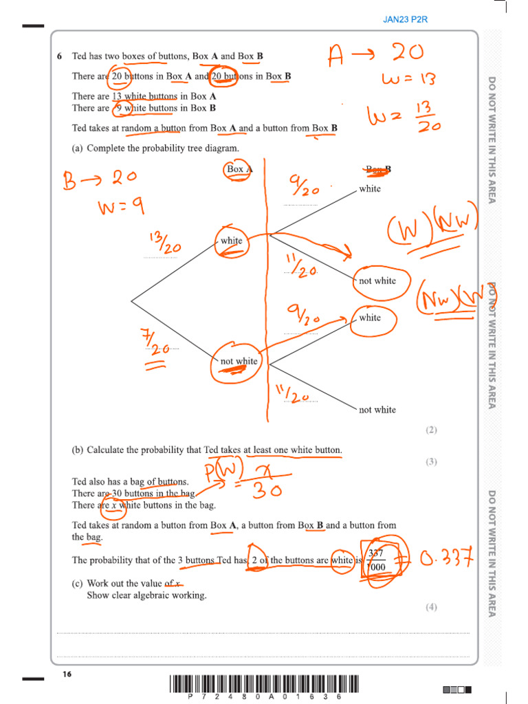 JAN 21-23 Probability | PDF