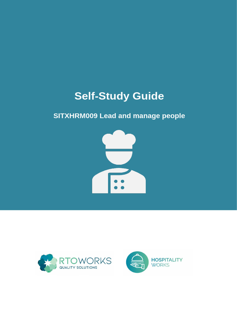SITXHRM009 Self-Study Guide | PDF | Leadership | Career & Growth