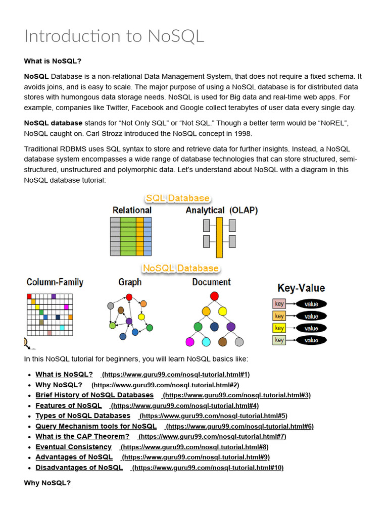 Introduction To Nosql Big Data Technologies Pdf