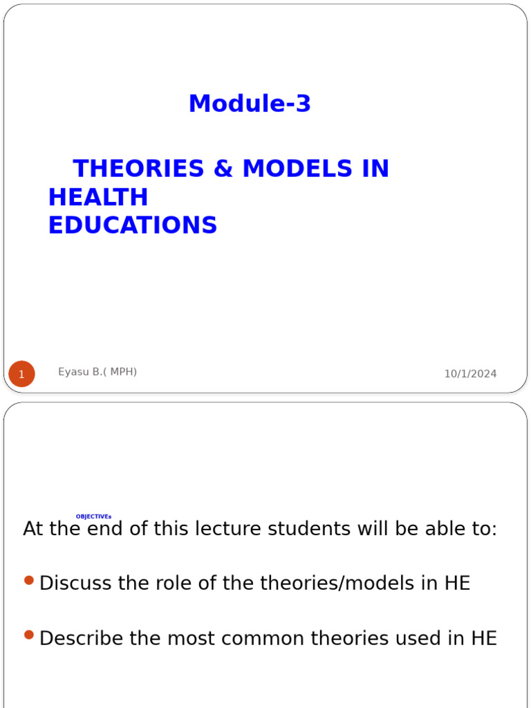 Module-3 HEP Theories & Models | PDF