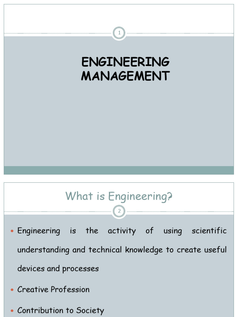 Management Lec1 | PDF