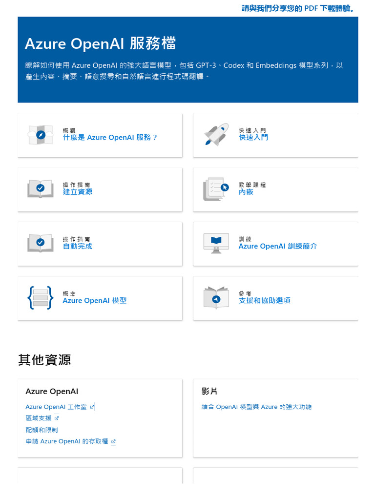 Azure Cognitive Services Openai | PDF